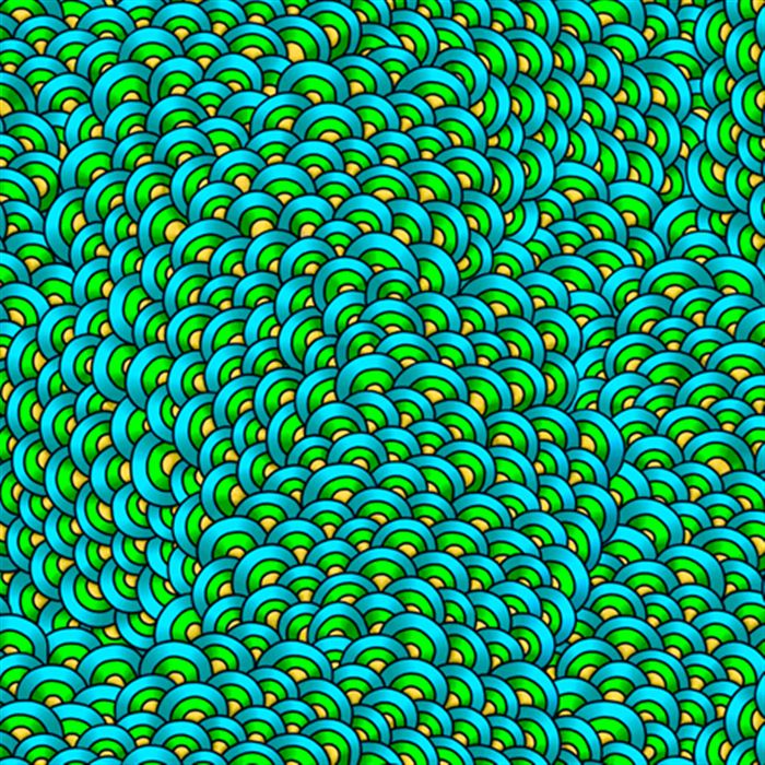 Turquoise Scallop 27635Q – Canterbury Quilts